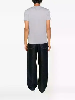 Emporio Armani Logo-print T-shirt - Grey
