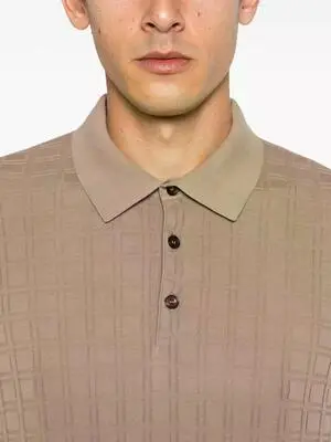 JEORDIE'S Check-pattern Polo Shirt