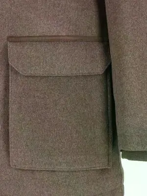 Corneliani High-neck Single-breasted Coat