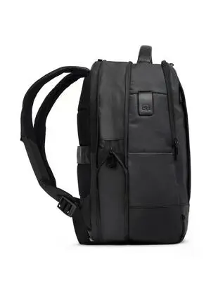 PIQUADRO Panelled Logo-debossed Backpack