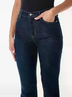 FRAME The Flare High-rise Flared Jeans