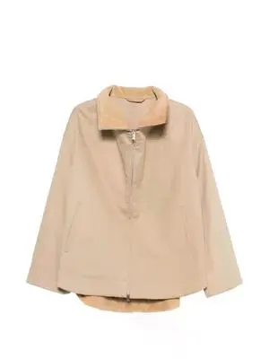TOTEME Corduroy-collar Zip-up Jacket