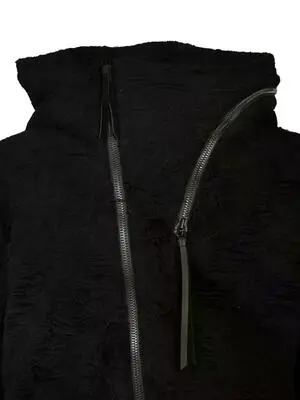 D HYGEN Distressed-effect Pile Hoodie