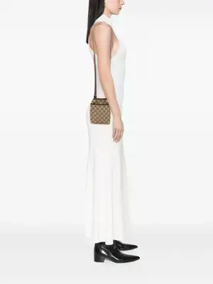 Gucci 2000-2015 Gg Canvas Web Crossbody Bag - Neutrals