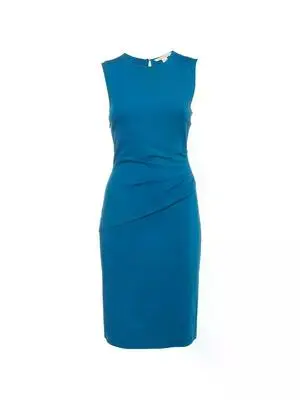 Diane Von Furstenberg Draped Sleeveless Mini Dress