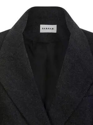 P.a.r.o.s.h Belted Puff-sleeve Blazer