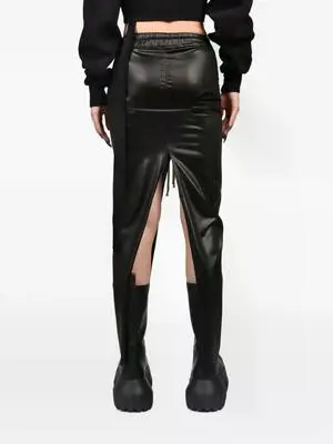 Rick Owens Pillar Slit Midi Skirt