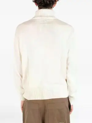 SOCIETE ANONYME Roll-neck Logo-patch Sweater