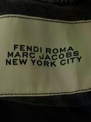 Fendi X Marc Jacobs Logo-embroidered Cropped Top