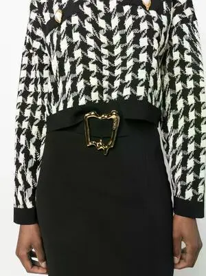 Moschino Buckle-detail Skirt