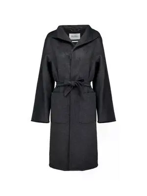 Max Mara Belted Kimono-sleeve Coat