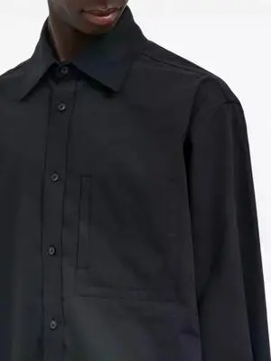 ENTIRE STUDIOS Patch-pocket Long-sleeve Shirt