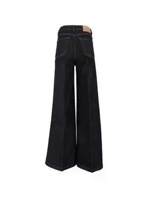 Ermanno Scervino Pressed-crease Wide-leg Jeans
