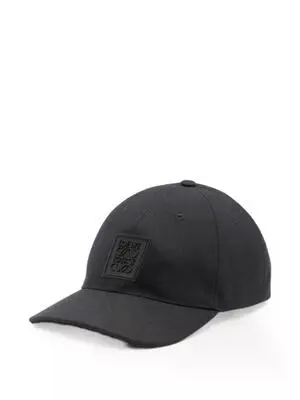 Loewe Anagram-patch Cap - Black