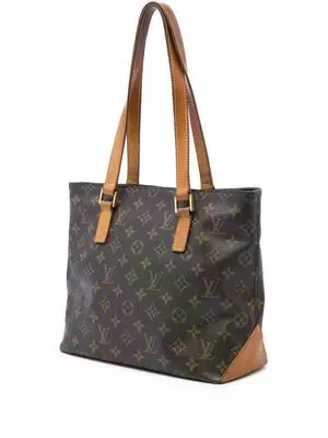 LOUIS VUITTON 2003 Monogram Cabas Piano Tote Bag