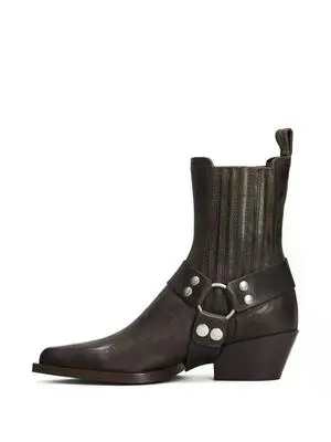 BIBI LOU Neri Biker-leather Boots