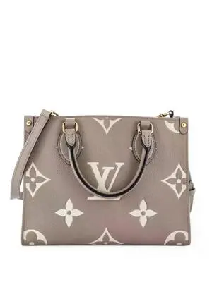 LOUIS VUITTON Onthego Bicolor Monogram Empreinte Giant Pm Tote Bag