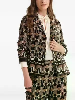 Malìparmi Long-sleeve Patterned Blazer