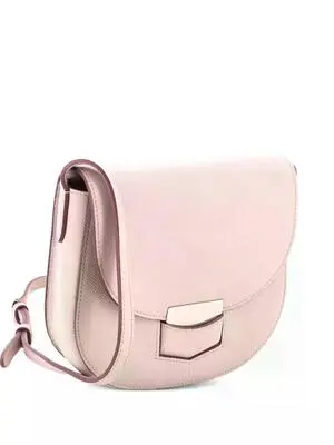 Celine Trotteur Grainy Leather Small Crossbody Bag - Neutrals