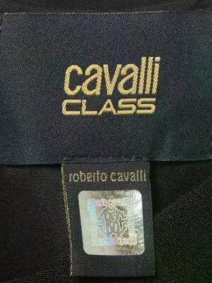 Roberto Cavalli Class Pleated Sleeveless Dress