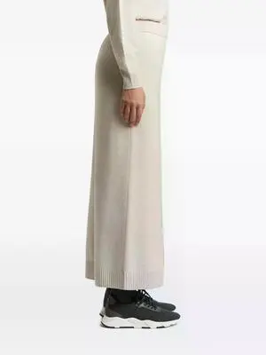 Peserico Ribbed-trim Maxi Skirt
