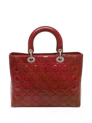 Dior 2012 Large Lady Cannage Tote Bag
