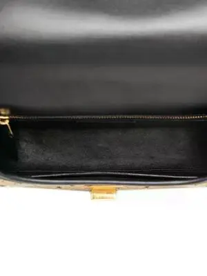 Saint Laurent 2019 Medium Canvas Monogram All Over Crossbody Bag