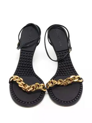 Bottega Veneta Dot Ankle-strap Sandals - Black