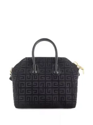 Givenchy Antigona Bag 4g Embroidered Canvas Mini Crossbody Bag