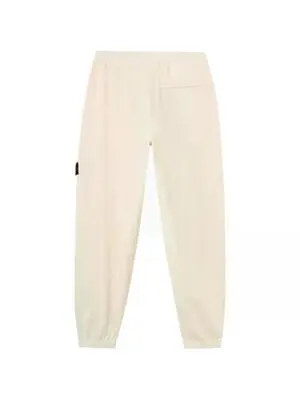 Stone Island 6200002 Organic Cotton Fleece Joggers - Neutrals