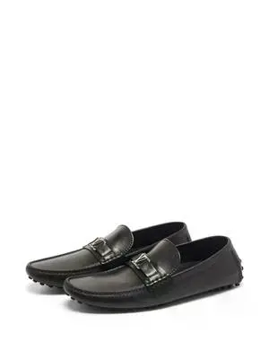 LOUIS VUITTON Hockenheim Leather Loafers