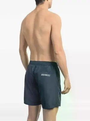 BIKKEMBERGS Logo-print Drawstring Swim Shorts