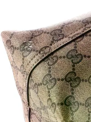 Gucci Reversible Web Gg Coated Canvas Tote Bag