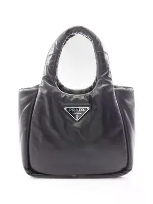 Prada 2010s Small Padded Leather Tote Bag