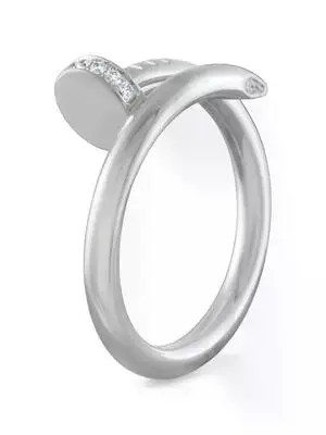 Cartier Juste Un Clou Diamond Ring - Silver