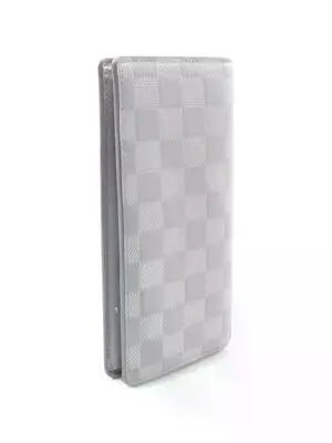 LOUIS VUITTON 2018 Damier Infini Bi-fold Wallet - Grey