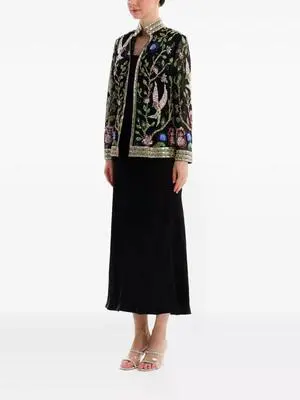 DINA MELWANI Bird Floral-embellished Jacket