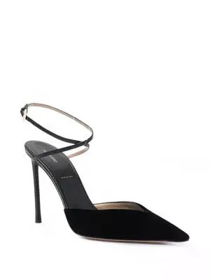 TOM FORD Velvet Wrap-around Pumps
