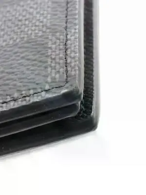 LOUIS VUITTON 2021s Nm Amerigo Damier Graphite Bi-fold Wallet