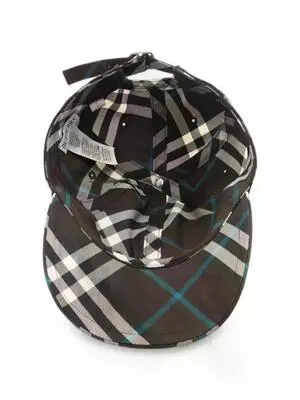 Burberry 2010s Checked Cap