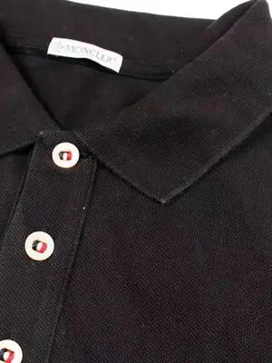 Moncler 2000s Logo-patch Polo Shirt