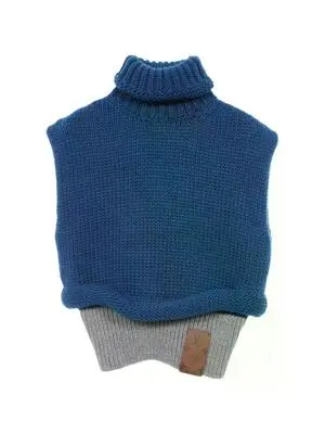 LOUIS VUITTON 2010s Sleeveless Turtleneck Sweater