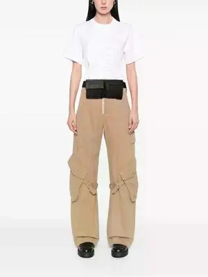 Gucci 2000-2015 Gg Canvas Double Pocket Belt Bag