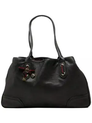 Gucci 2000-2015 Calfskin Web Princy Tote Bag