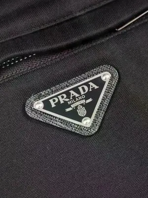 Prada 2010s Re-nylon Side-stripe Track Pants