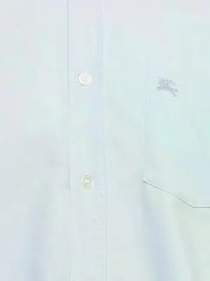 Burberry Logo-embroidered Button-down Shirt