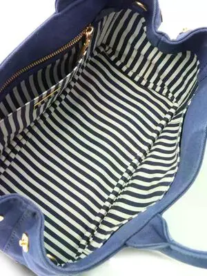 Prada 2010s Canapa Logo-print Tote Bag