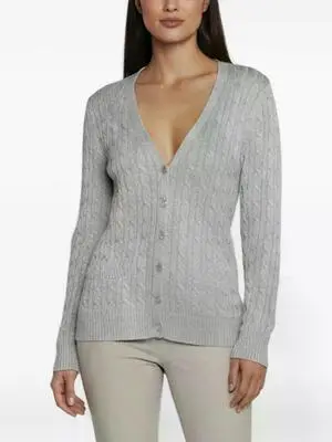 Ralph Lauren Cable-knit V-neck Cardigan