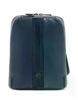 PIQUADRO Logo-plaque Messenger Bag