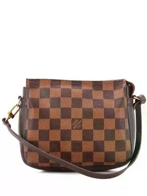 LOUIS VUITTON Trousse Make Up Bag Damier Pouch - Brown